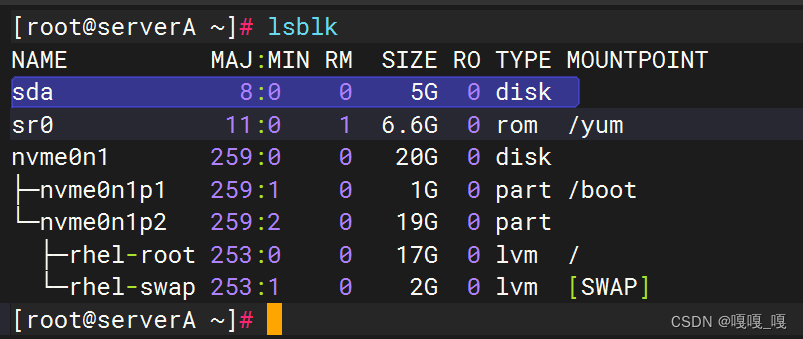 linux redhat 8 创建逻辑卷_linux使用fdisk命令创建逻辑卷-CSDN博客