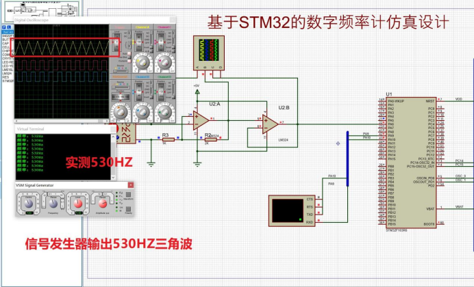 基于stm32的简易数字频率计仿真设计仿真程序设计报告讲解)stm32f103频率计设计 Csdn博客