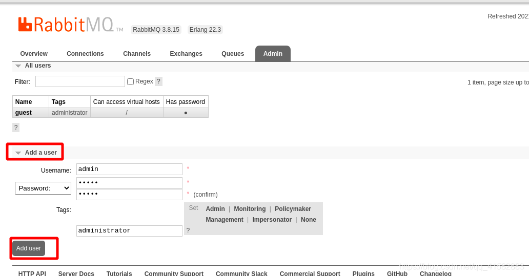 解决rabbitmq中Error on AMQP connection-CSDN博客
