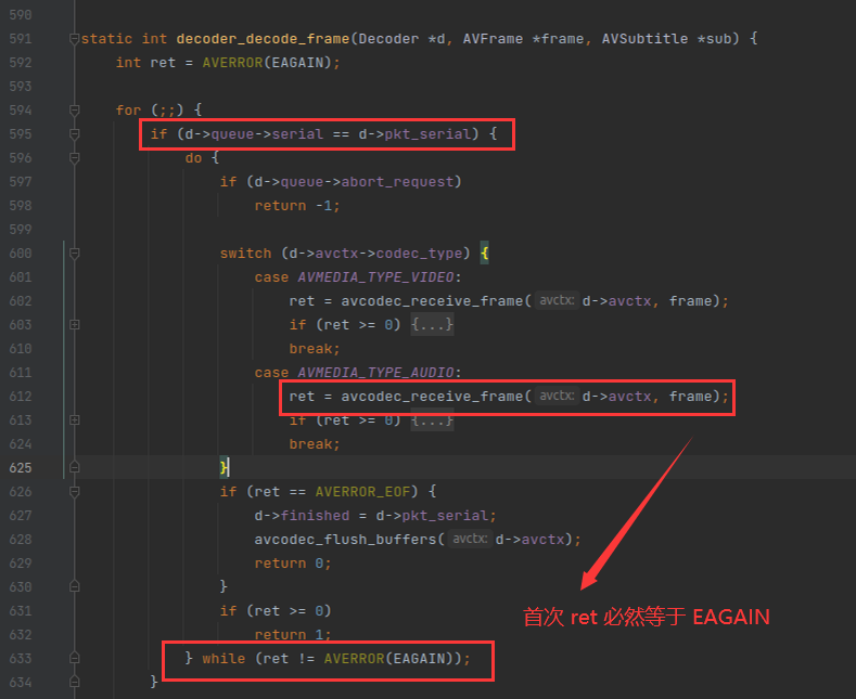 decoder_decode_frame解码函数分析_视频解码decoder-CSDN博客