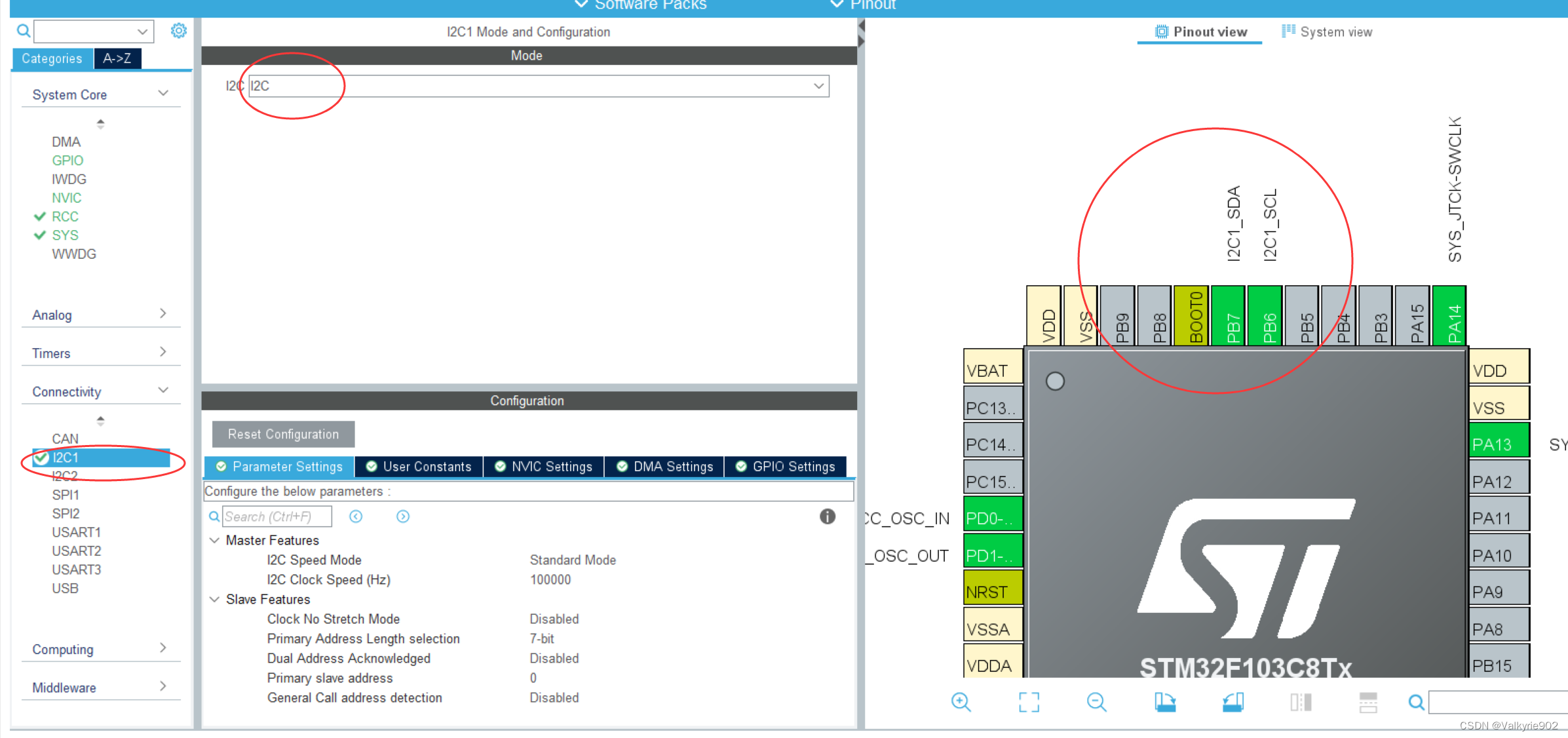 STM32中使用I2C控制OLED的配置与操作-CSDN博客