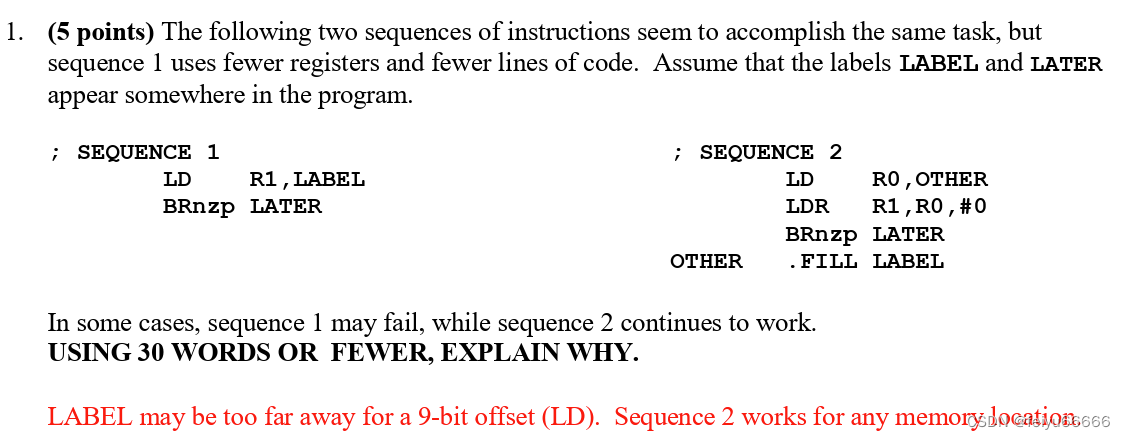 Pattandpatel Introduction To Computing Systems (2)期末样卷题目解析introduction To Computing Systems代码 Csdn博客