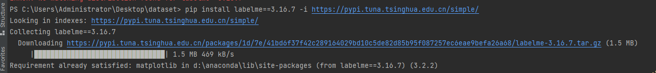 安装LabelMe出现ERROR: No matching distribution found for labelme解决方式（关闭网络代理+使用清华源）_no matching ...