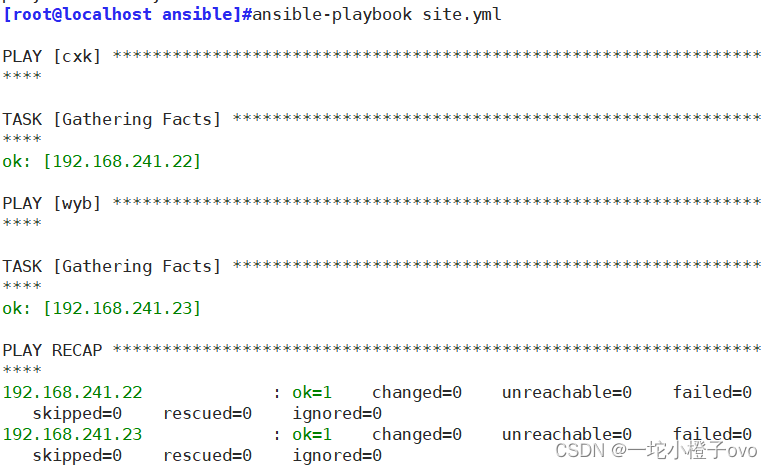 Ansible——Playbook剧本_ansible playbook-CSDN博客