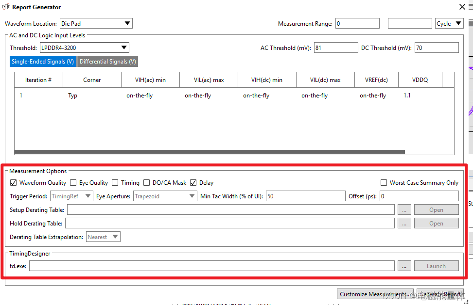《Sigrity SystemSI 2023+LPDDR4仿真自学笔记》（十）仿真报告的生成Report Generator （part 2）_sigrity2021界面颜色设置-CSDN博客