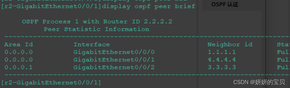 OSPF认证_ospf认证方式-CSDN博客