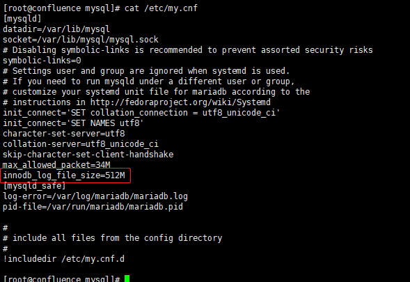 Confulence 提示InnoDB日志文件大小太小的警告,修改 innodb_log_file_size-CSDN博客