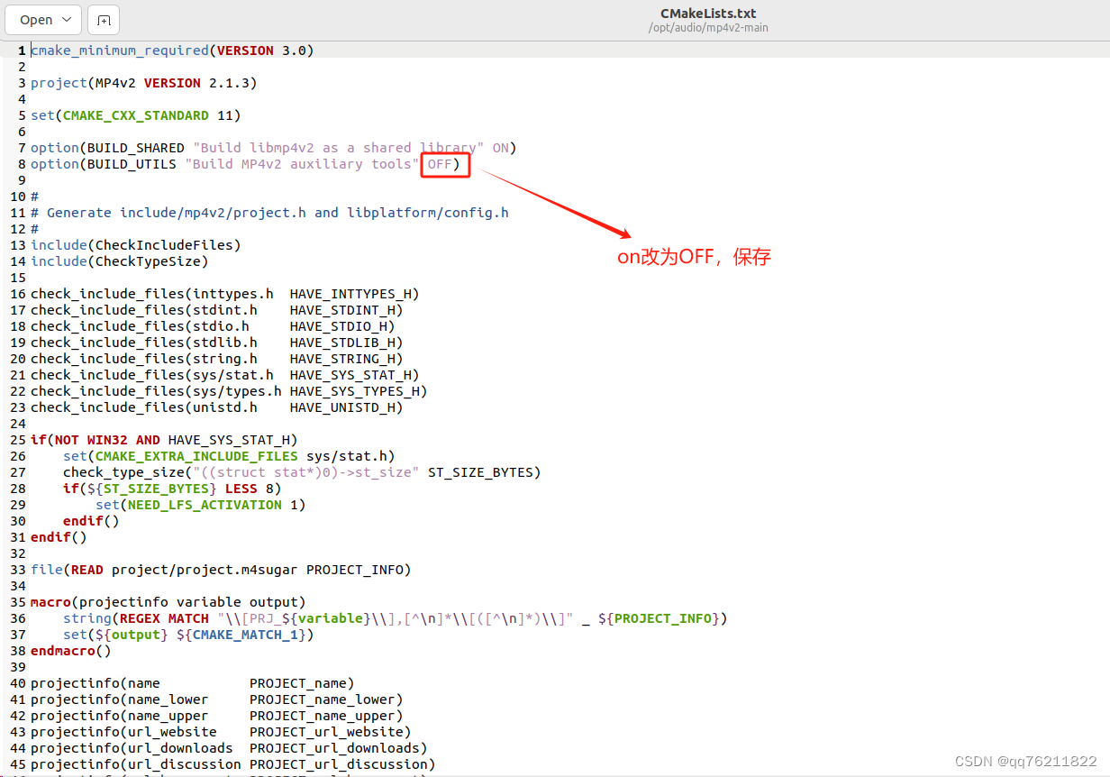 Ubuntu22.04 交叉编译mp4V2 for Rv1106_arm-rockchip830-linux-uclibcgnueabihf-CSDN博客