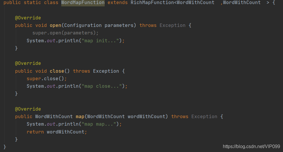 Flink系列：自定义map Function_flink mapfunction-CSDN博客