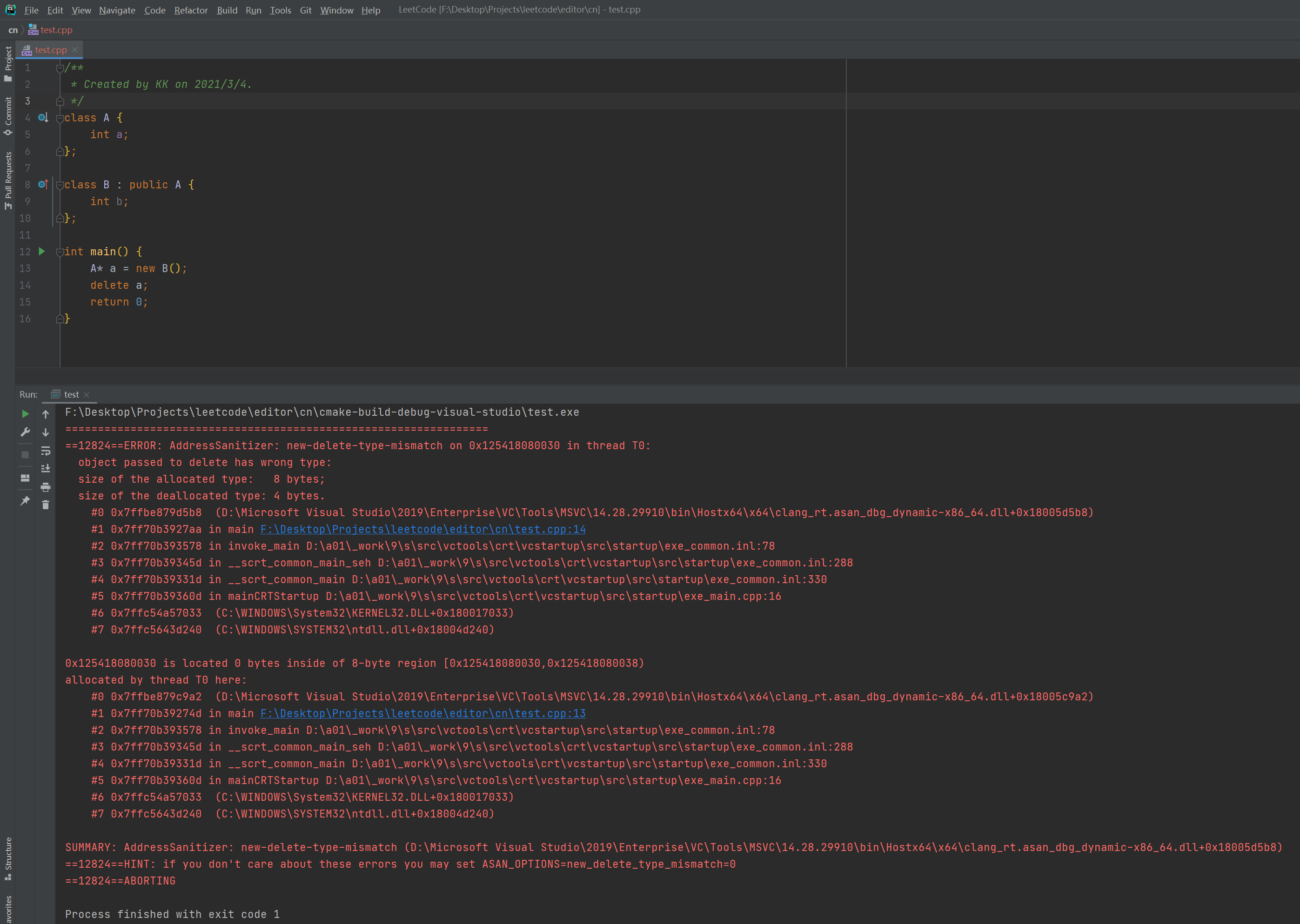 在Windows系统中配置Google AddressSanitizer_google address sanitizer-CSDN博客