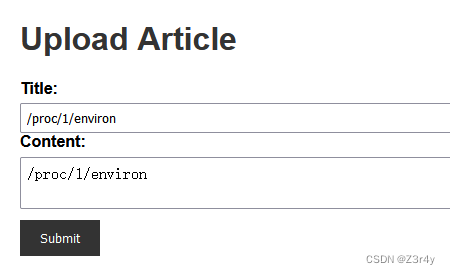 【Web】/proc利用相关例题wp_ctf proc-CSDN博客