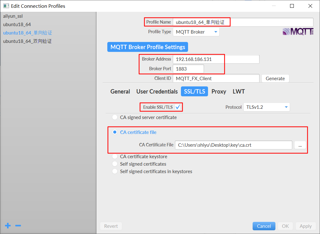 mosquitto使用与openssl证书配置_mosquitto ssl-CSDN博客