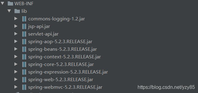 搭建最简单的spring mvc框架必需的jar包_springmvc需要的jar包-CSDN博客