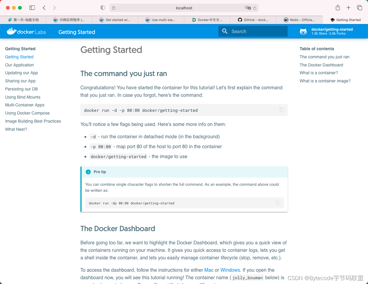 7天docker入门：第1天 getting-started-CSDN博客