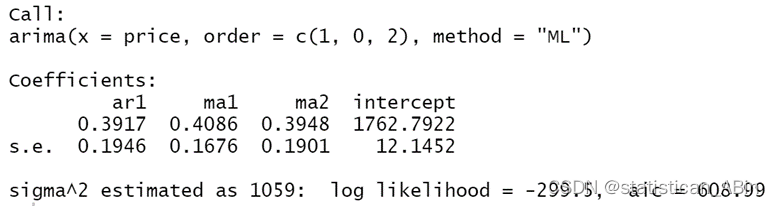 R语言数据分析案例30-基于ARMA模型的股价短期预测——以贵州茅台股票为例_茅台的选题背景-CSDN博客
