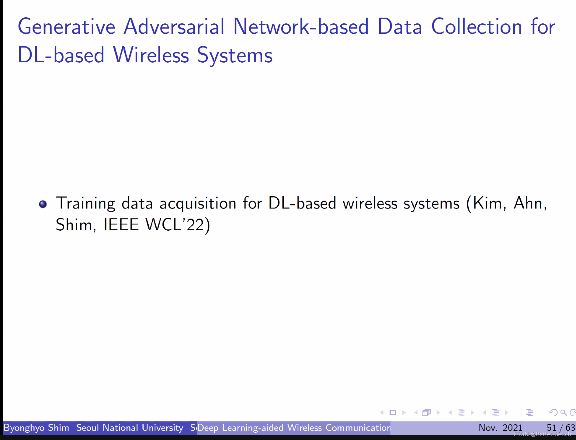【讲座笔记】深度学习在通信领域的应用--Byonghyo Shim教授-CSDN博客
