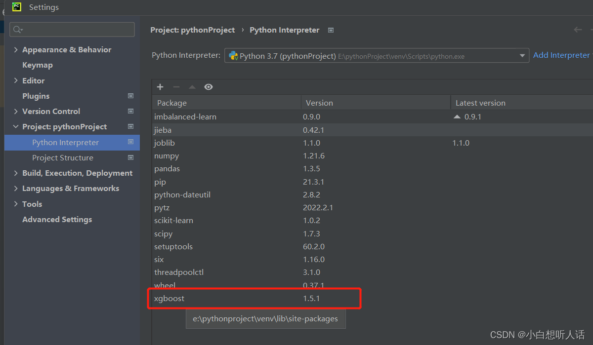 python虚拟环境安装和配置,conda创建python虚拟环境_pycharm配置python虚拟环境为3.7-CSDN博客