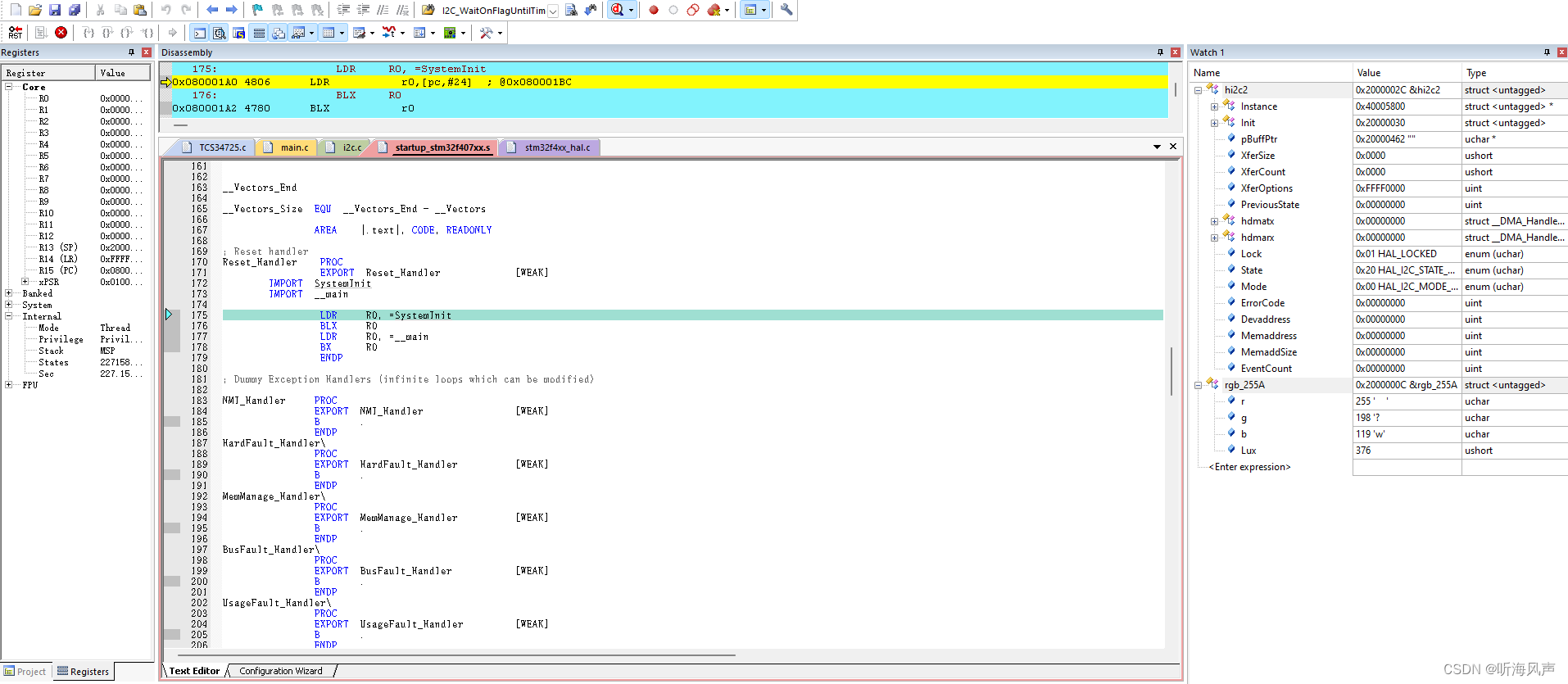关于STM32 HAL库 （I2C/IIC）问题的解决方法_hal i2c errocode-CSDN博客
