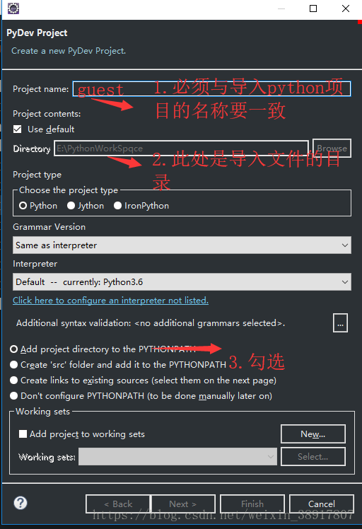 Eclipse：eclipse导入python项目 Csdn博客 9775
