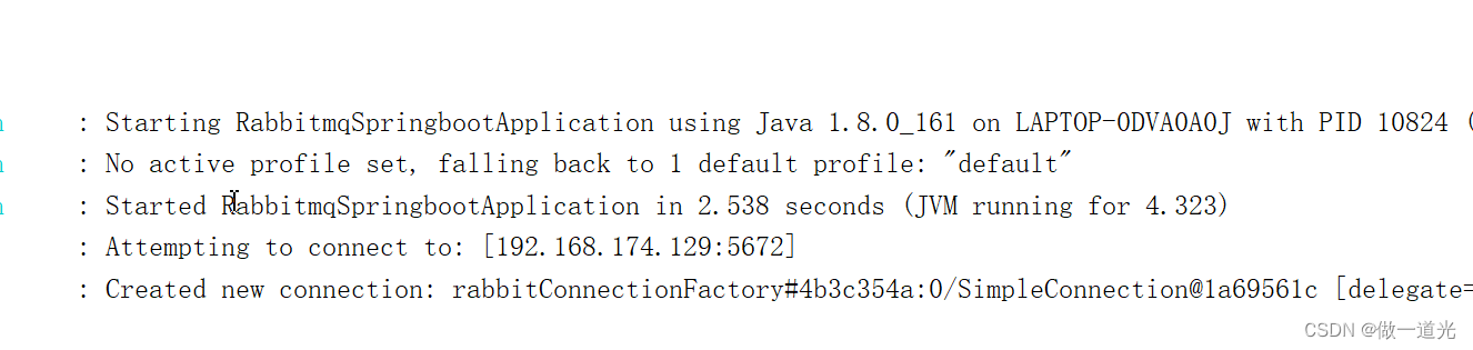 springboot集成rabbitmq:direct_springboot 程序启动时没有运行配置类directrabbitconfig-CSDN博客