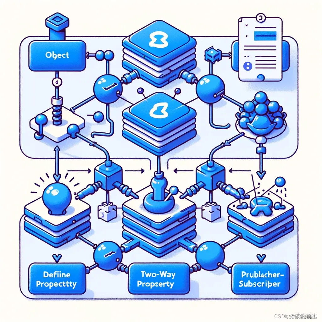 vue的双向绑定的原理，和angular的对比_angular和vue的区别双向数据绑定-CSDN博客
