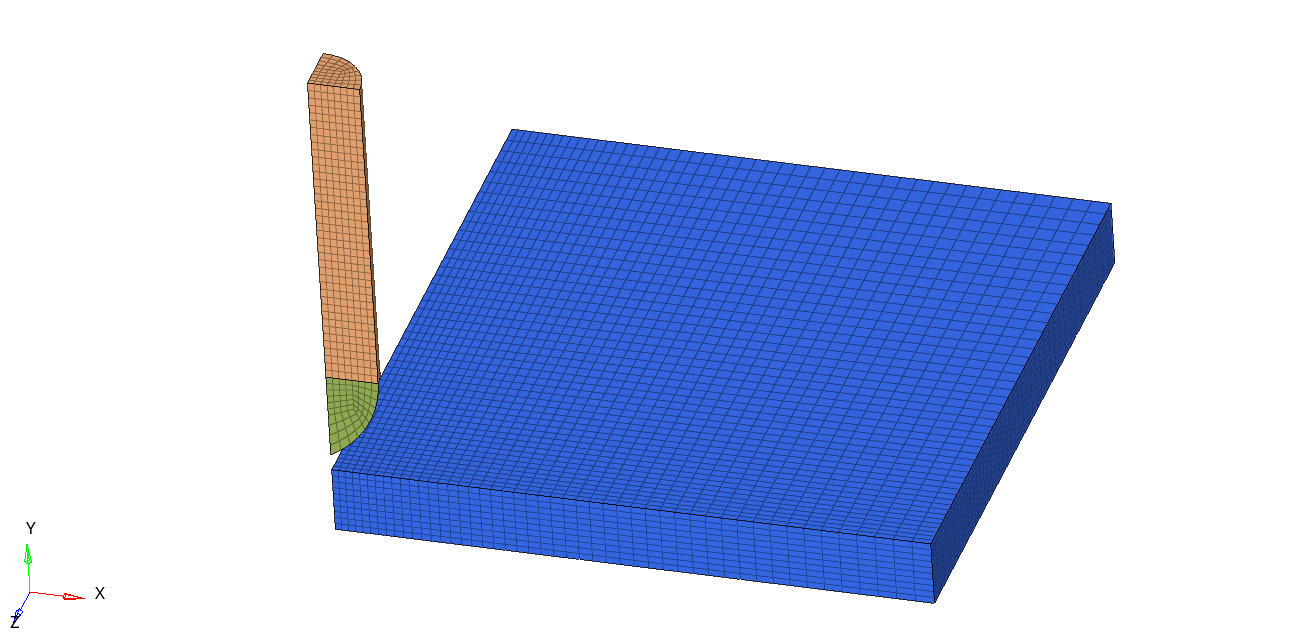 Hypermesh联合LS-DYNA的子弹侵彻计算_单面侵蚀接触-CSDN博客
