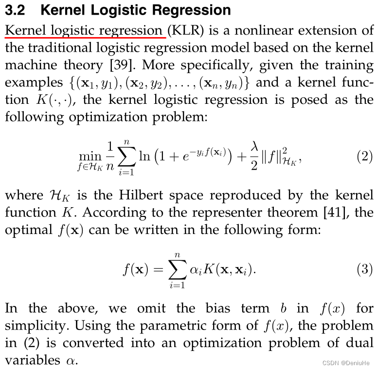 Kernel Logistic Regression_kernellogisticregression dataset-CSDN博客