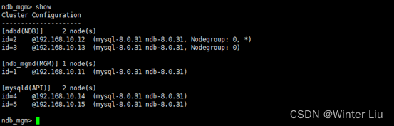 MySQL NDB Cluster部署方案与实践-CSDN博客