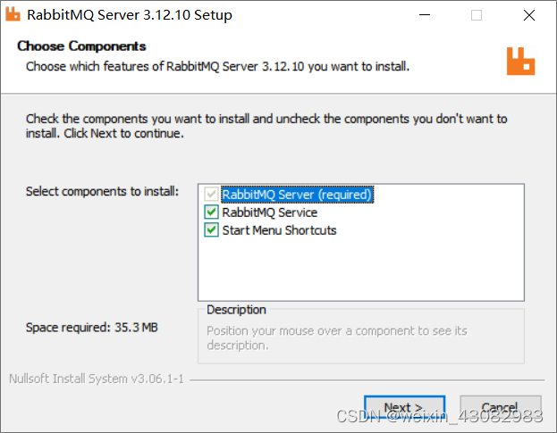 RabbitMQ安装记录_if target node is configured to use long node name-CSDN博客