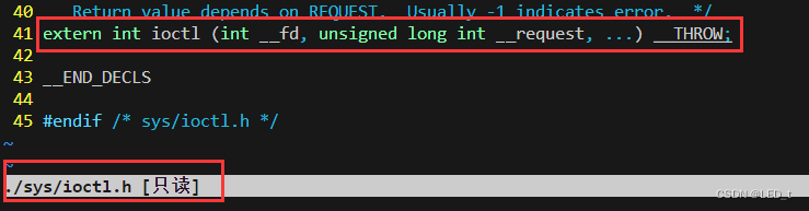 ioctl函数(设备的控制操作) / 自动创建设备结点/字符设备驱动的创建_字符设备驱动ioctl-CSDN博客