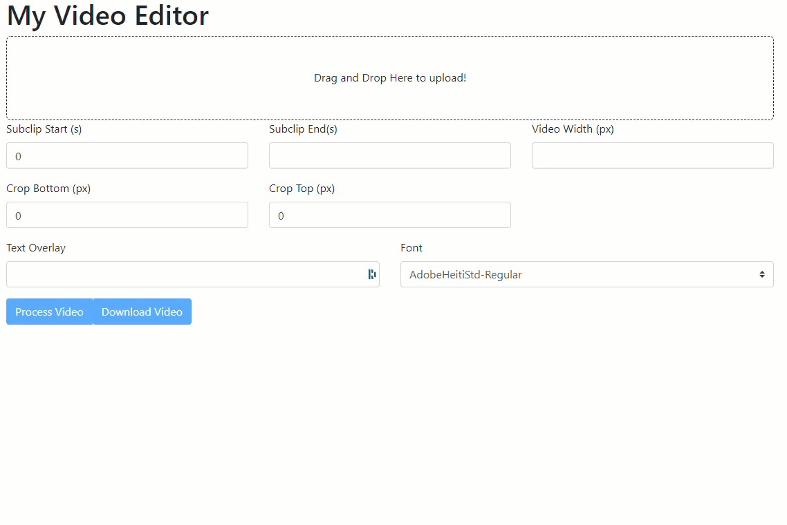 python dash_使用python dash moviepy制作自己的视频编辑器应用-CSDN博客