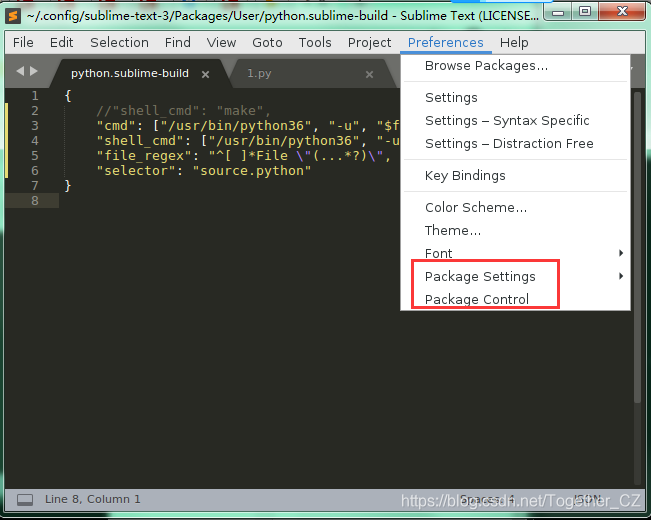 Ubuntu16.04下安装、配置Sublime运行环境_sublime ubuntu16.04-CSDN博客