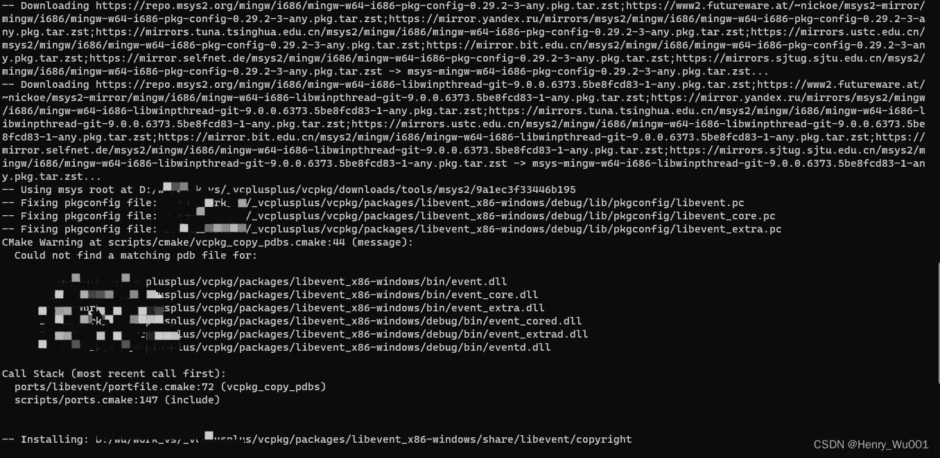 在window用vcpkg安装libevent_windows安装libevent-CSDN博客