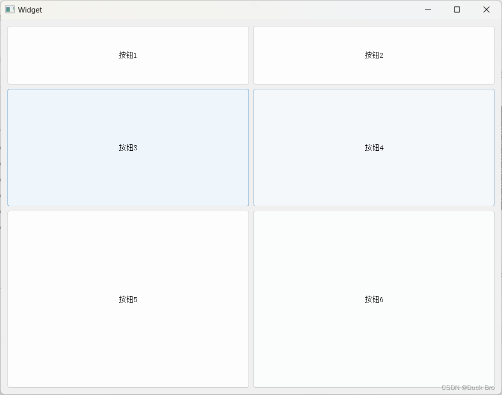 【Qt 学习笔记】Qt常用控件 | 布局管理器 | 网格布局Grid Layout_qgridlayout-CSDN博客