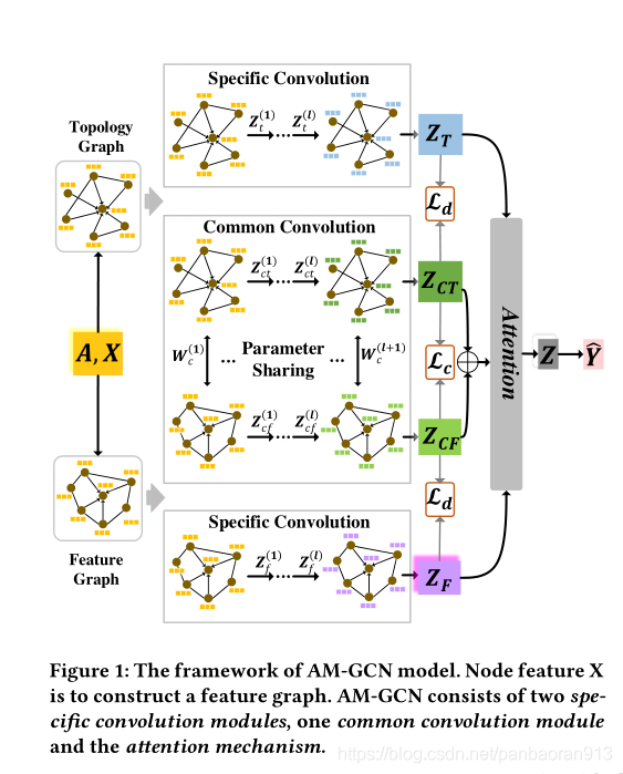 【论文】解读AM-GCN: Adaptive Multi-channel Graph Convolutional-CSDN博客