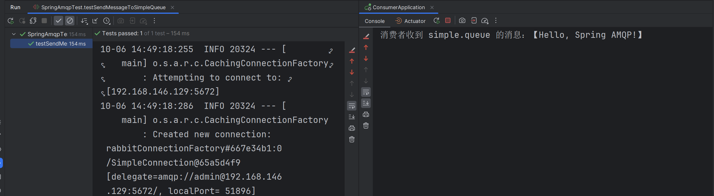 【Spring AMQP】基于 Spring AMQP 实现简单、工作队列模型，发布订阅模型 Fanout、Direct、Topic ，以及更改 AMQP 的消息转换器_springamqp ...