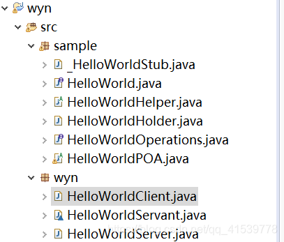 JAVA版CORBA程序练习_corba实例练习-CSDN博客