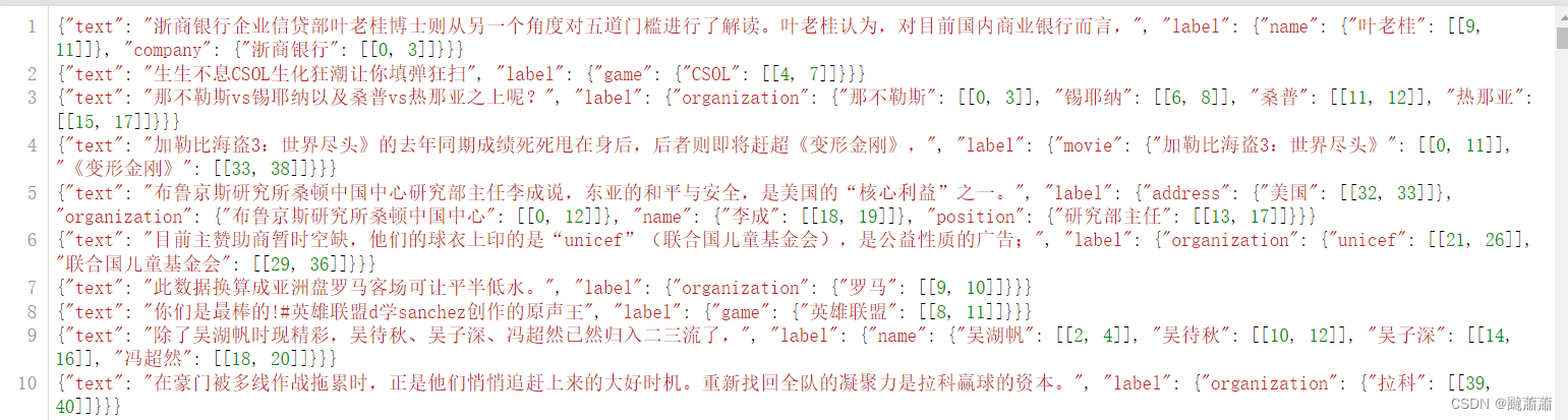 BERT-CRF 微调中文 NER 模型_bert crf 微调-CSDN博客