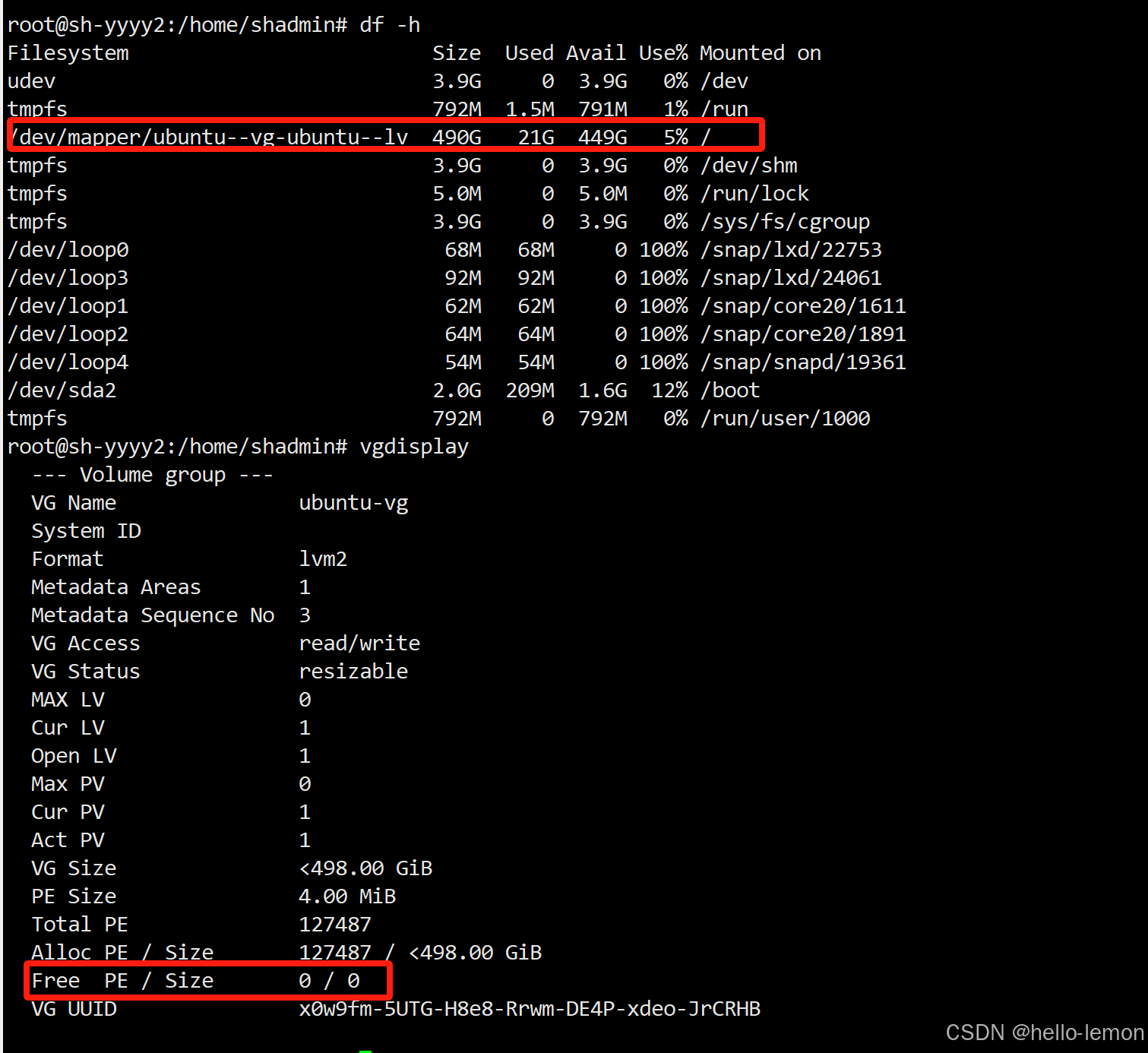 Vmware虚拟机中扩展磁盘 --- LVM分区扩容_vmware扩展磁盘容量-CSDN博客