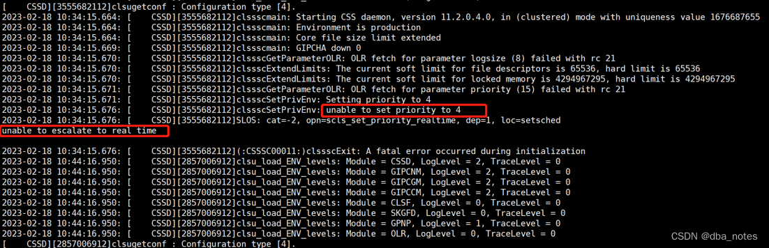 titanagent服务导致oracle数据库集群cssd进程无法启动-CSDN博客