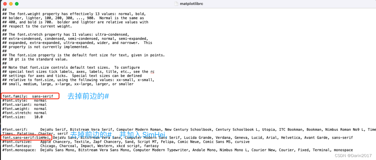 Mac系统使用matplotlib作图中文显示处理_mac matplotlib中文-CSDN博客