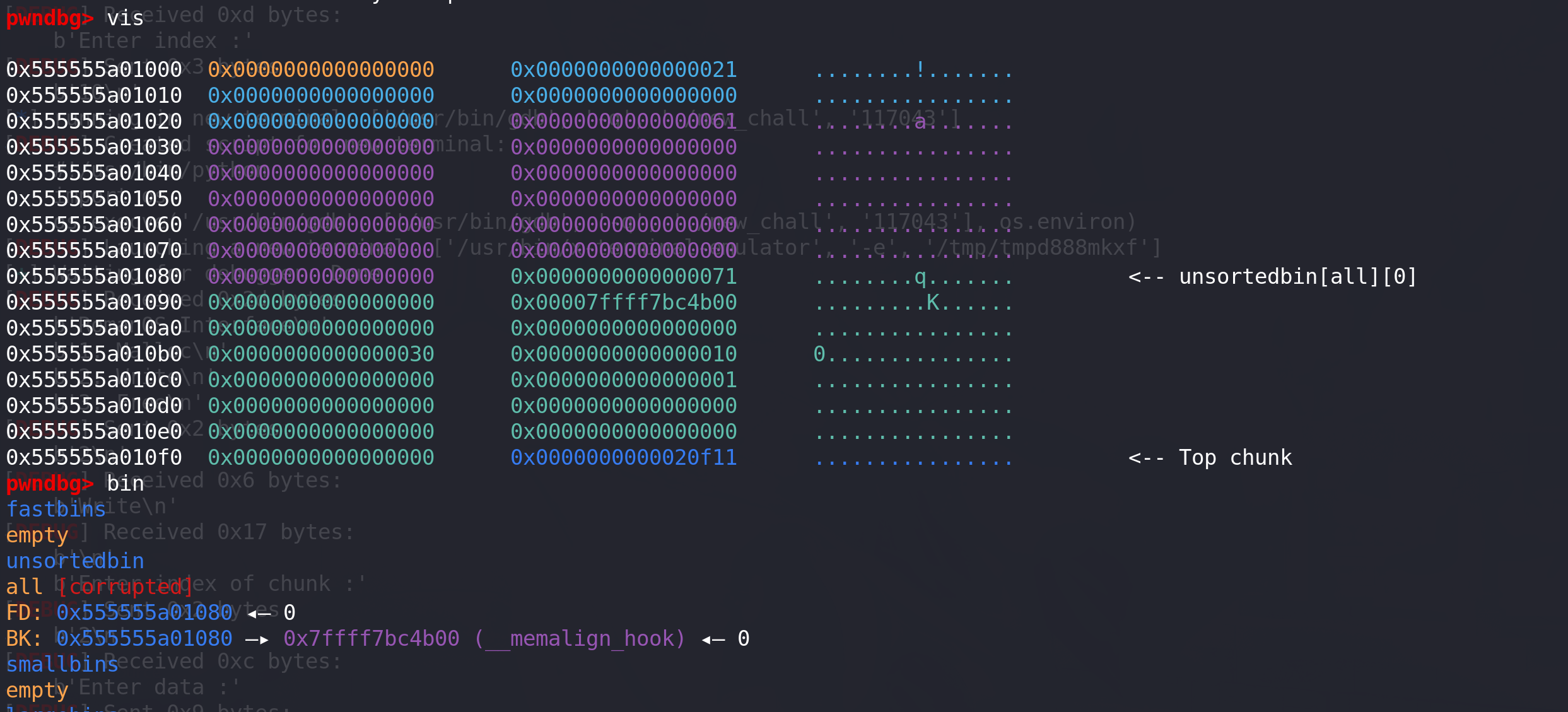 House of Roman / malloc_printerr间接调用malloc函数执行malloc_hook_implicit ...