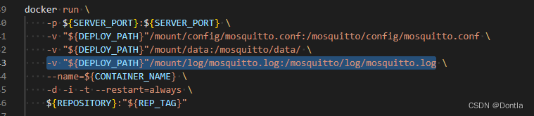 mosquitto容器打开日志失败：Error: Unable to open log file /mosquitto/log ...