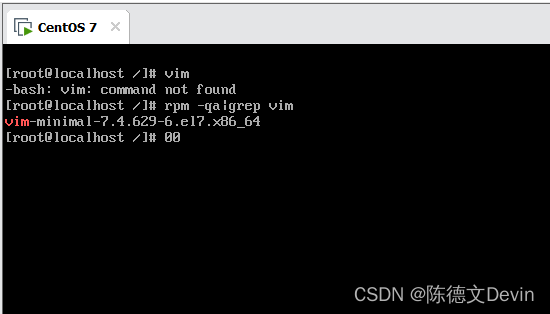 -bash: vim: command not found-CSDN博客