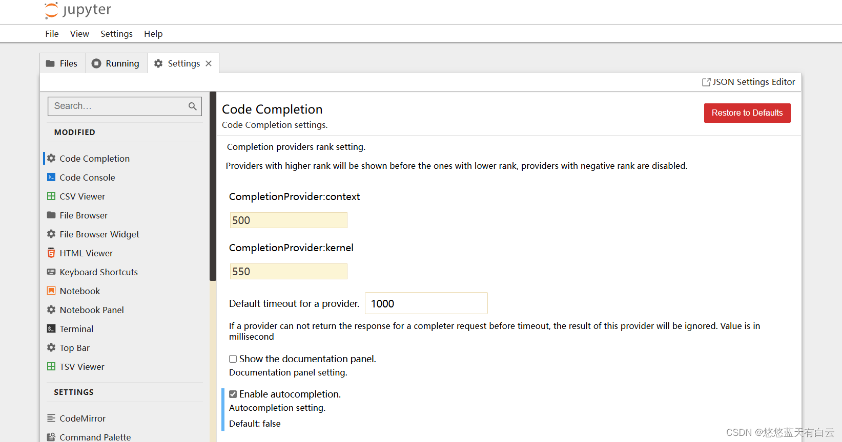 Jupyter notebook代码提示，调整字体大小_jupyter notebook 字体大小-CSDN博客