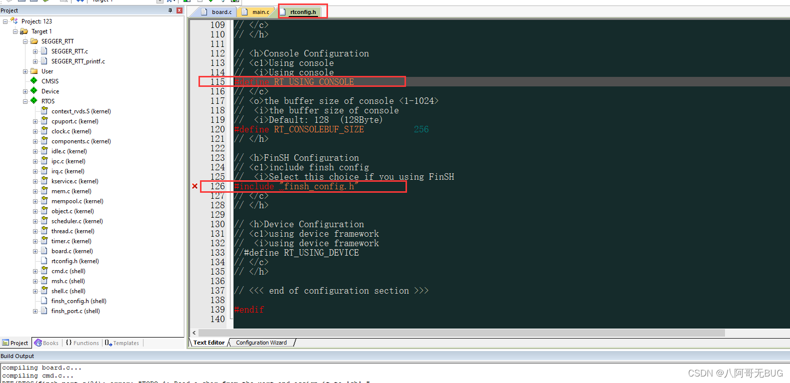 RT-Thread-Nano使用Jlink-RTT实现Shell_rtthread 通过shell调用函数-CSDN博客