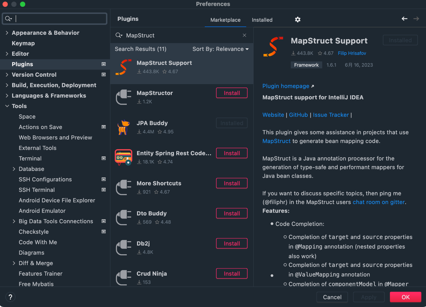 Bean 拷贝之 MapStruct_mapsrtuct-CSDN博客