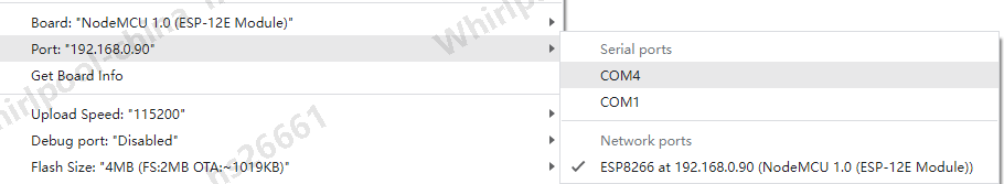 Esp8266学习6. ArduinoOTA的使用_esp8266 ota升级-CSDN博客