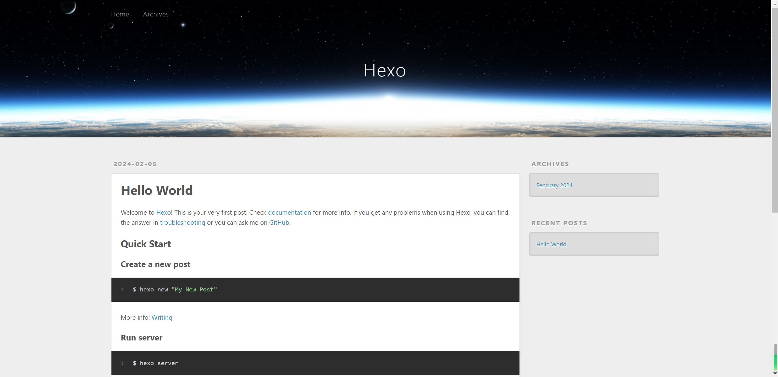 从零开始搭建Hexo + shokaX主题博客_shokax搭建-CSDN博客