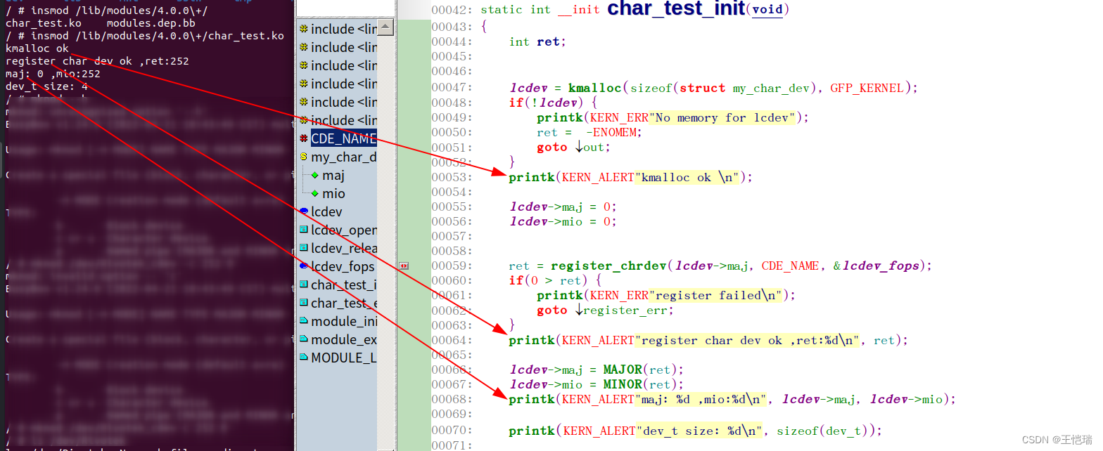 字符设备驱动2：registerchrcev 简单字符设备驱动的实现字符设备chrdevs数据 Csdn博客